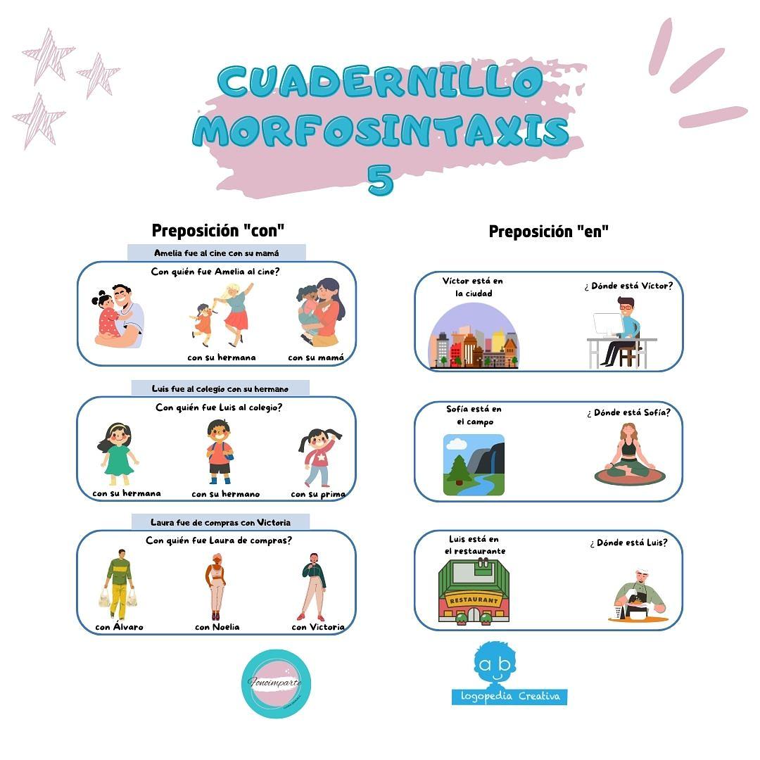 Cuadernillo Morfosintaxis 5 | salduu.com